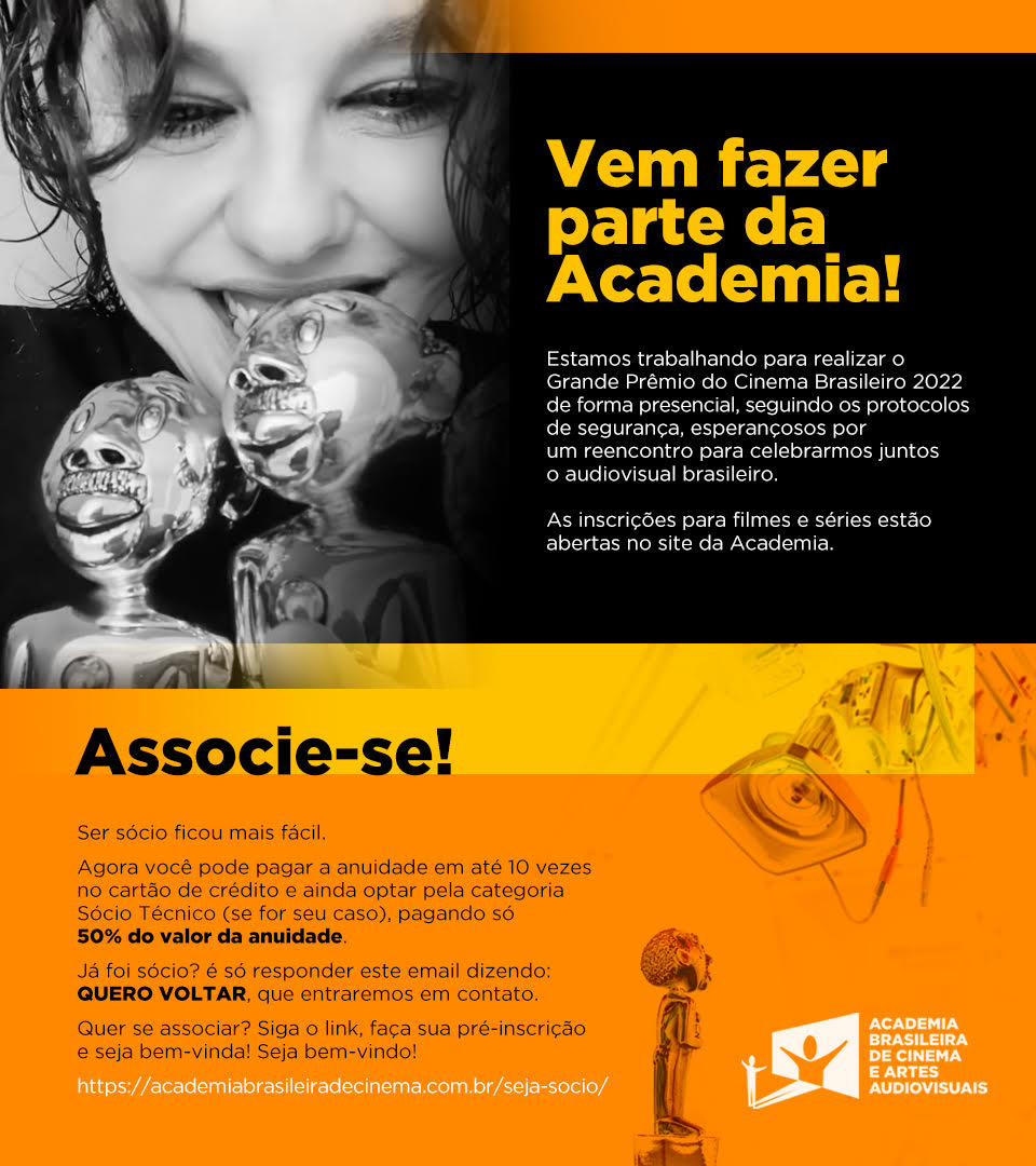 Vem fazer parte da nossa Academia! – Academia Brasileira de Cinema